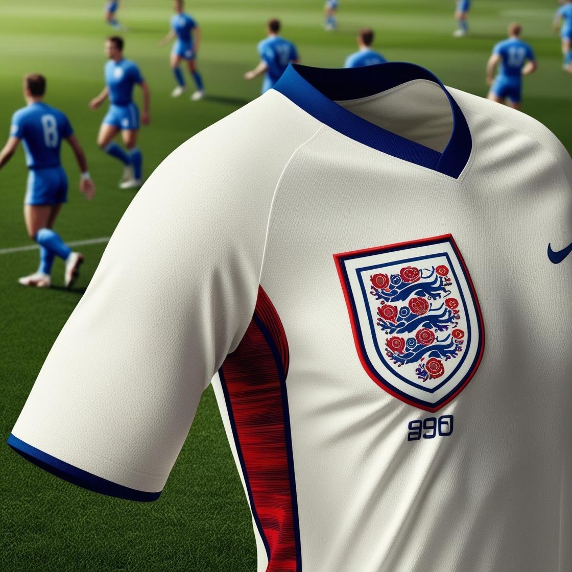 The 1990 England Home Retro Football Shirt - Retro Soccer Jersey